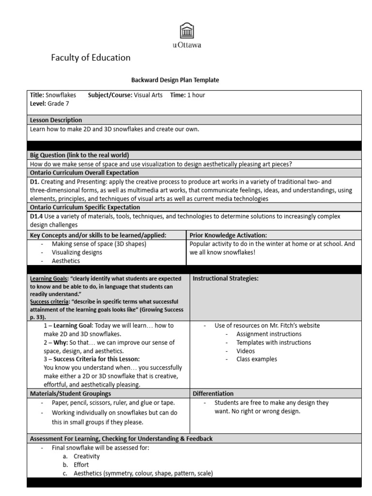 Lesson Plan Template3 | PDF | Learning | Education Theory