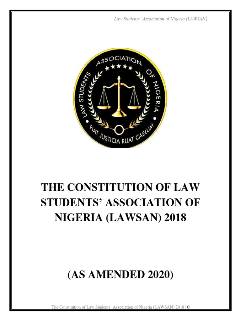 Lawsan National Constitution (As Amended 2020) | PDF | United States ...