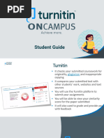myLMS Turnitin Student Guide V3.0 | PDF | Turnitin | Computing