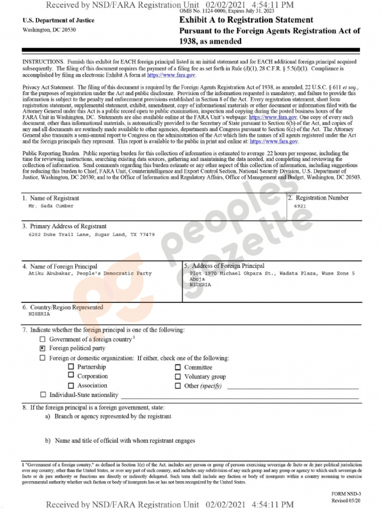 Atiku Campaign | PDF