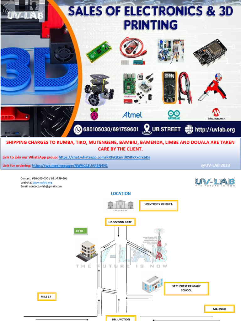 Uv-Lab Catalogue 3.0 | PDF | Arduino | Electronics