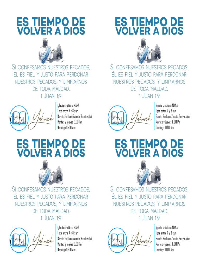 Evangelismo Es Tiempo de Volver A Dios | PDF