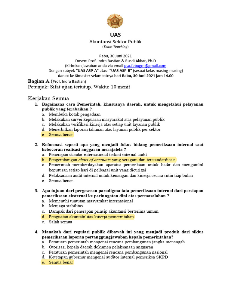 Uas Asp 2021 | PDF