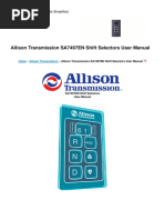 Allison Transmission Wrench Reset Guide | PDF