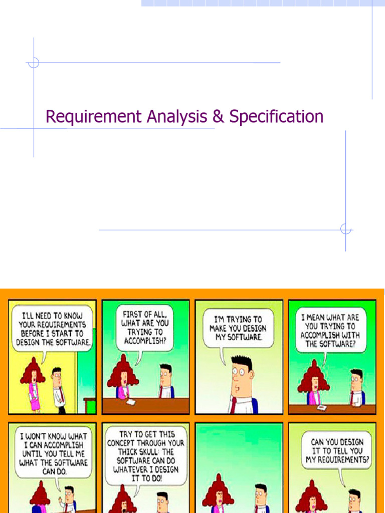 Requirement Analysis & Specification Ist Lecture | PDF | System | Usability