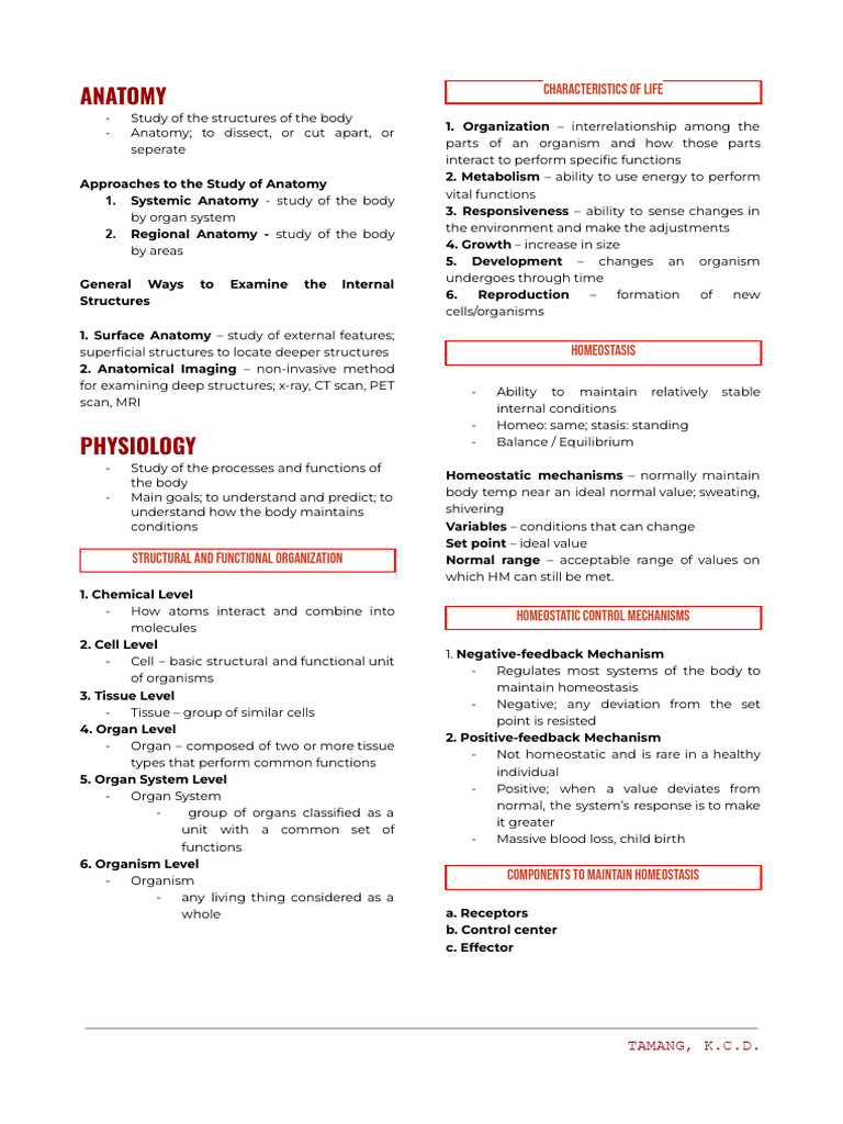 ANAPHY | PDF | Self-Improvement | Wellness