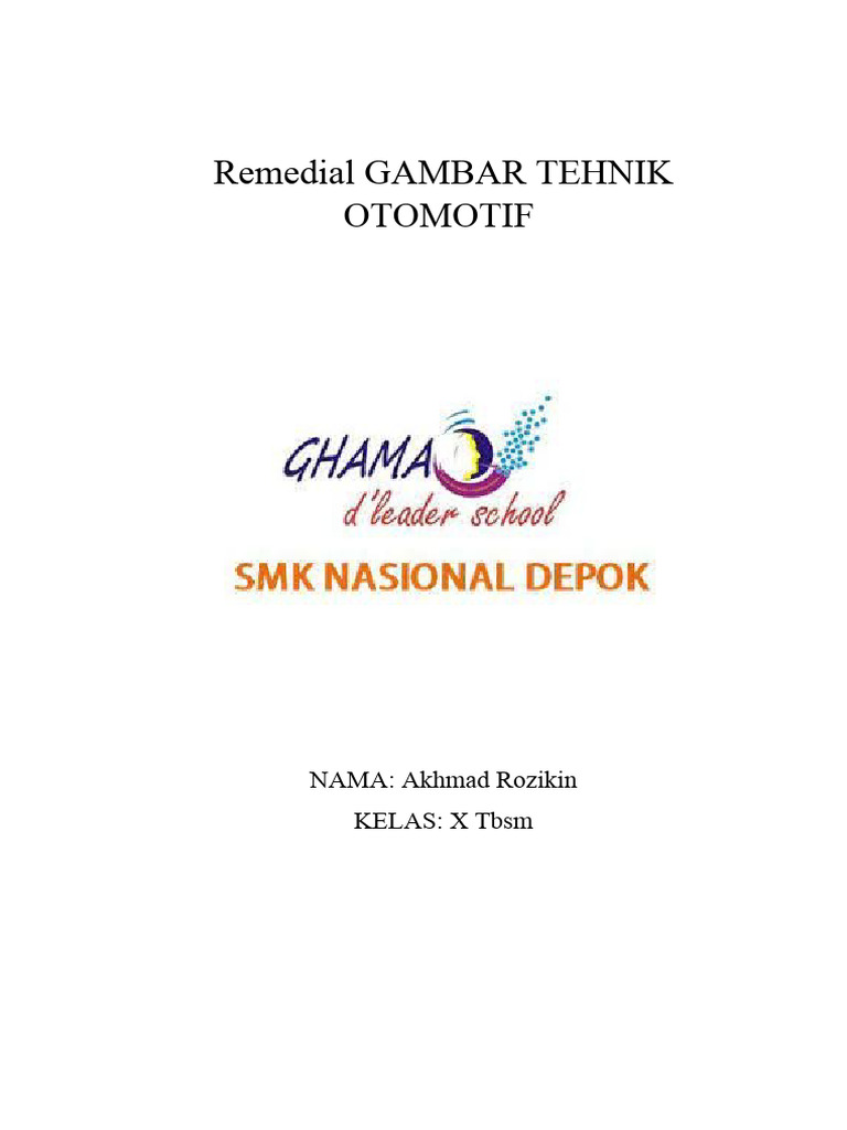 Remedial GTO Rozikin X - TBSM | PDF