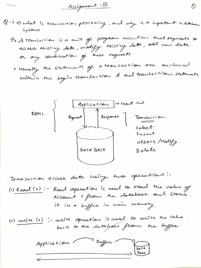Understanding Transaction Systems in Databases | PDF