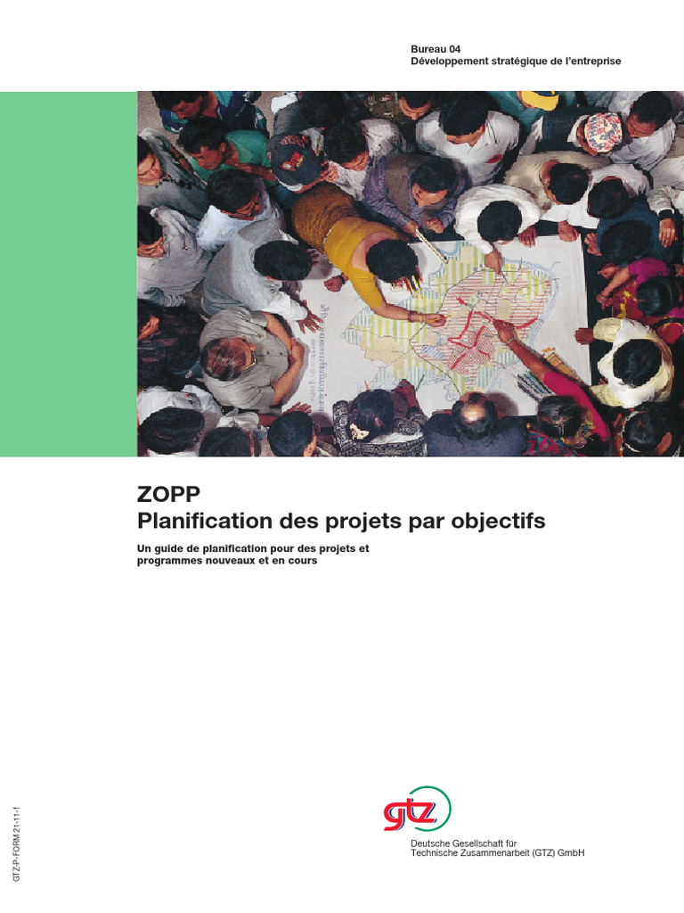 Guide de planification ZOPP par GTZ | PDF | Planification