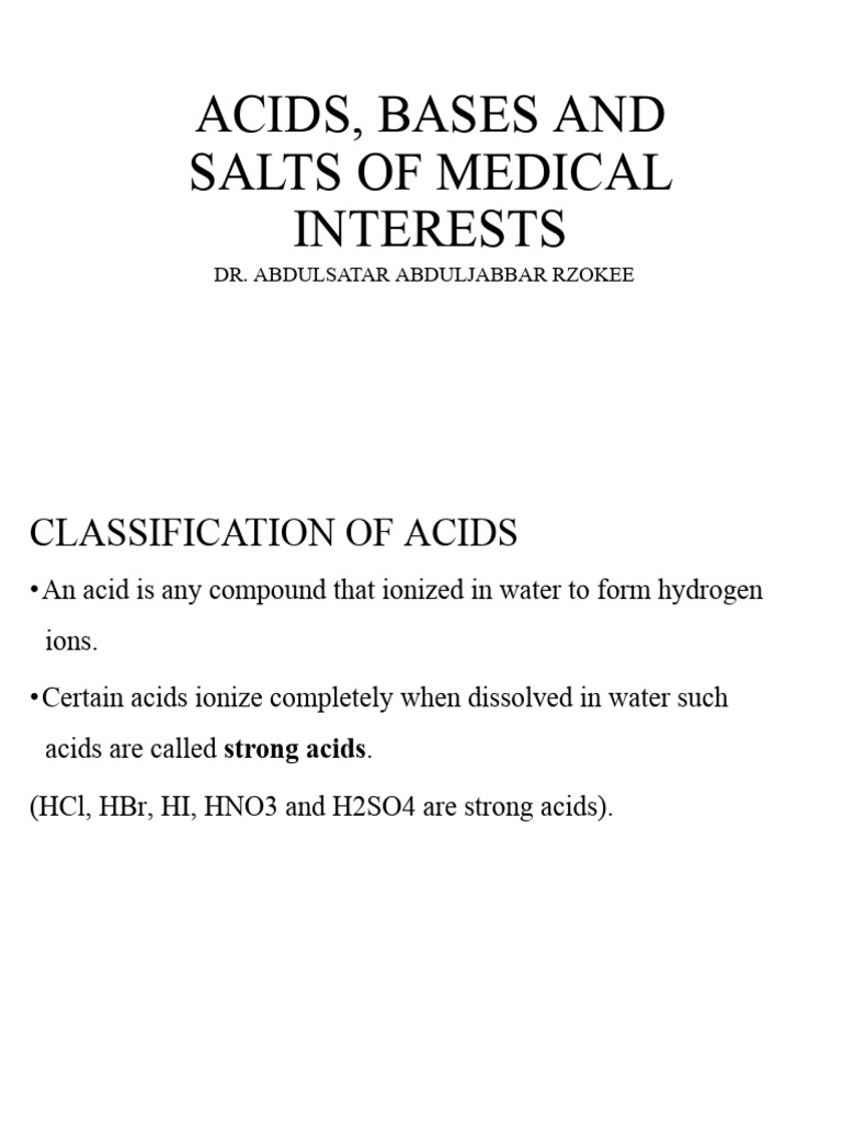 3 Acid Base PDF | PDF