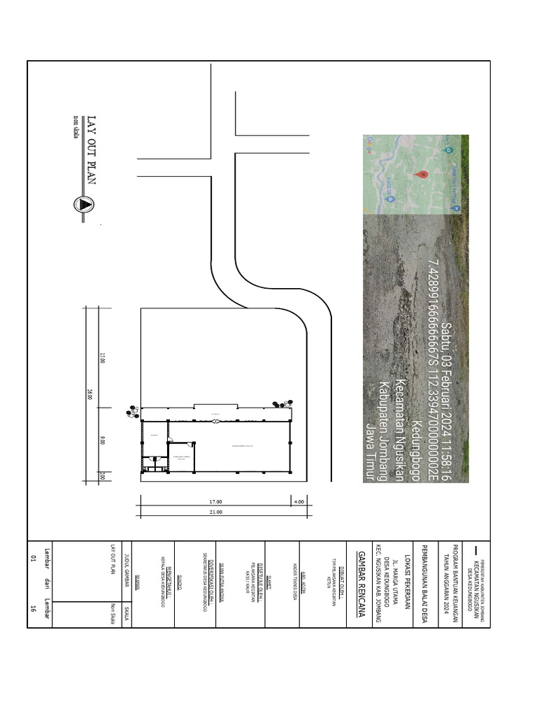 Lay Out Plan | PDF