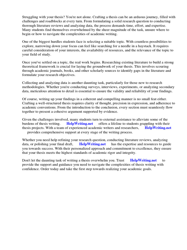 General Thesis Topics | PDF | Thesis | Essays