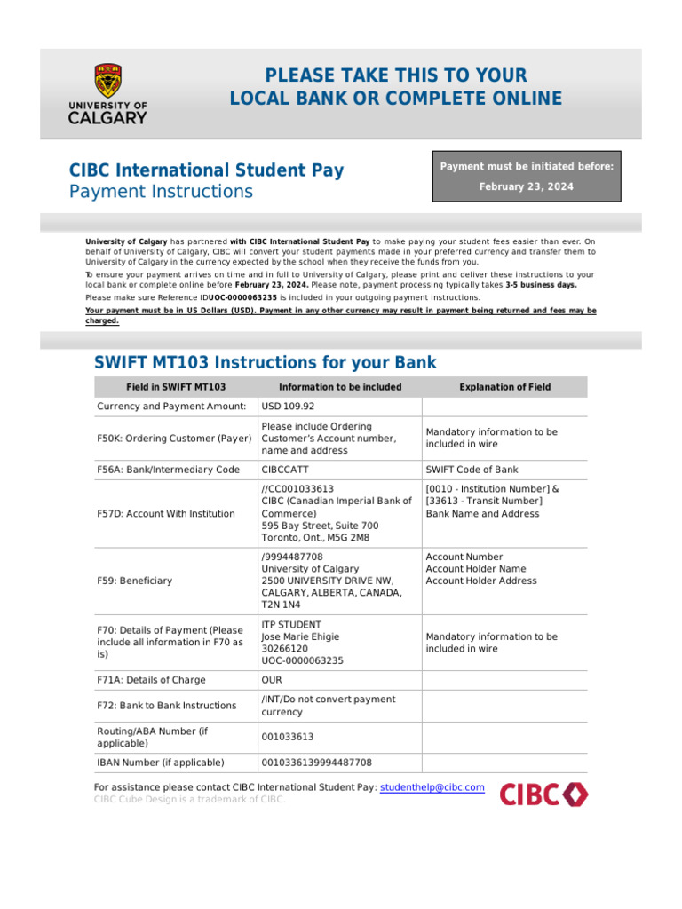 Uoc 0000063235 | PDF | Payments | Banks
