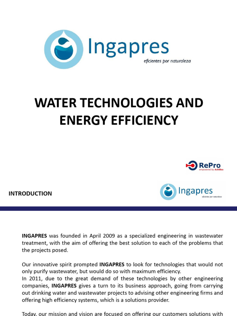 Ingapres Tecnologias 2023 | PDF | Engineering | Ozone