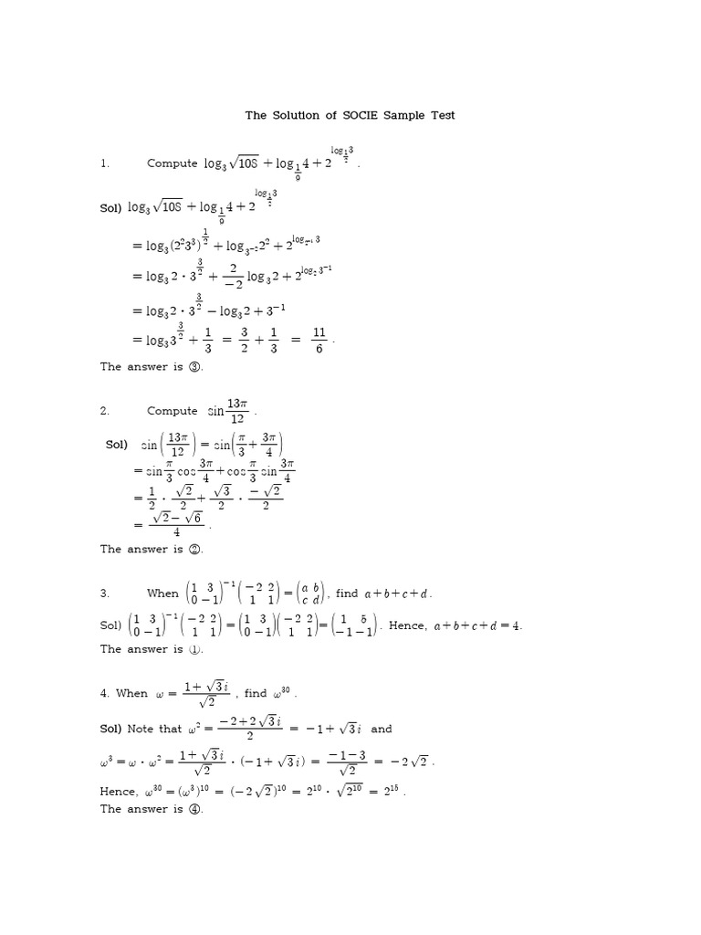 04 Socie Sample Solution | PDF | Mathematical Relations | Theoretical Computer Science