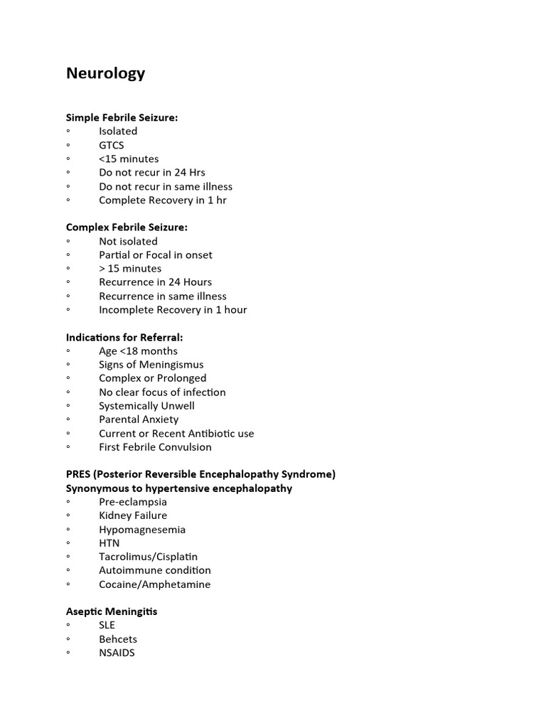 Neurology | PDF | Headache | Stroke