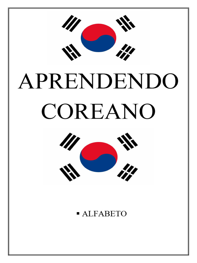 Guia Completo do Alfabeto Coreano | PDF