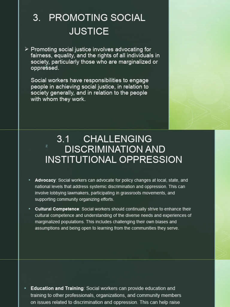 Social Justice Guide for Social Workers | PDF | Social Justice ...