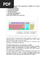 Distribución Del Teclado | PDF