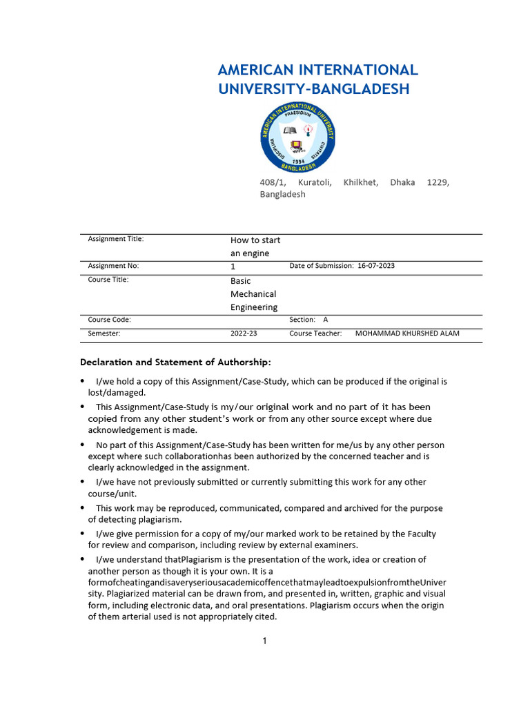 BME_OBE-Mid Assignment | PDF