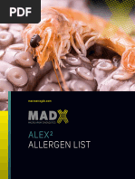Allergen Matrix | PDF