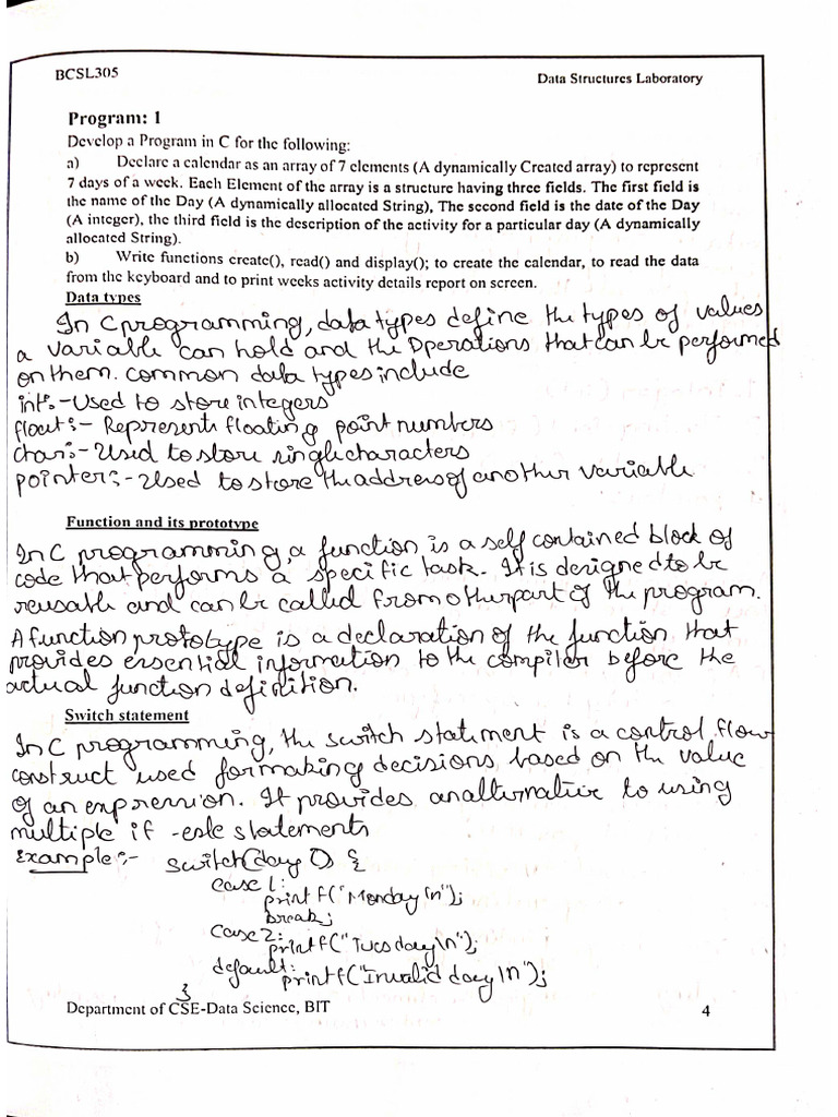 Dsa Lab Reference | PDF