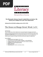 House on Mango Street Project Guide | PDF