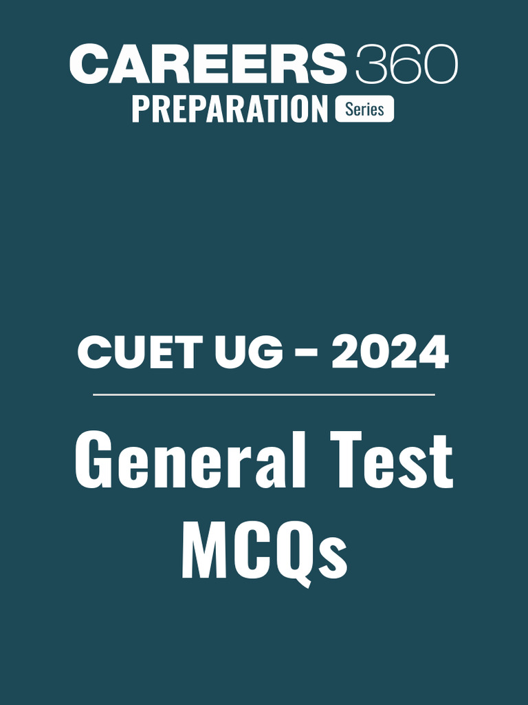 Cuet General Test - Mock Test | PDF