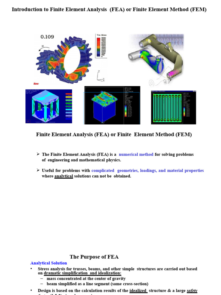 FEA Theory | PDF | Finite Element Method | Matrix (Mathematics)