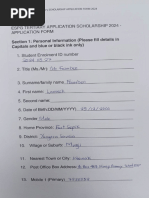 Dwu Non School Leaver Application Form | PDF | Science | Mathematics