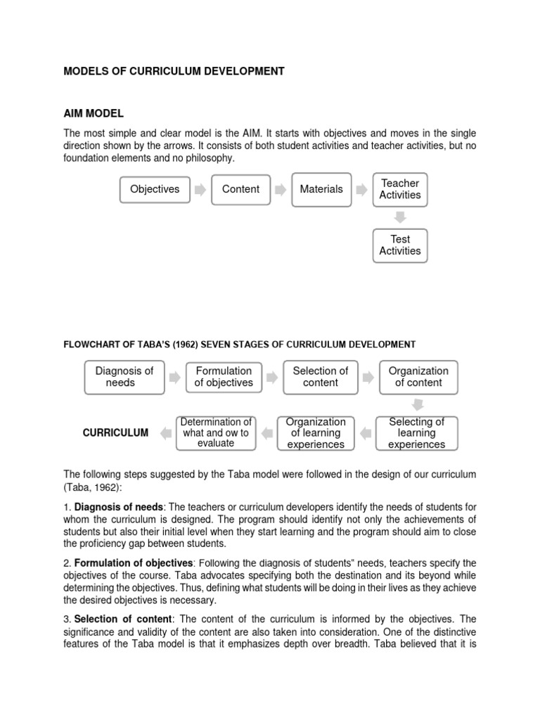 Phases of Curriculum Development | Download Free PDF | Curriculum ...