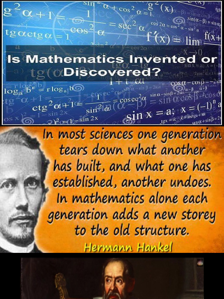 Is Maths Invented or Discovered. | PDF | Mathematics | Numbers