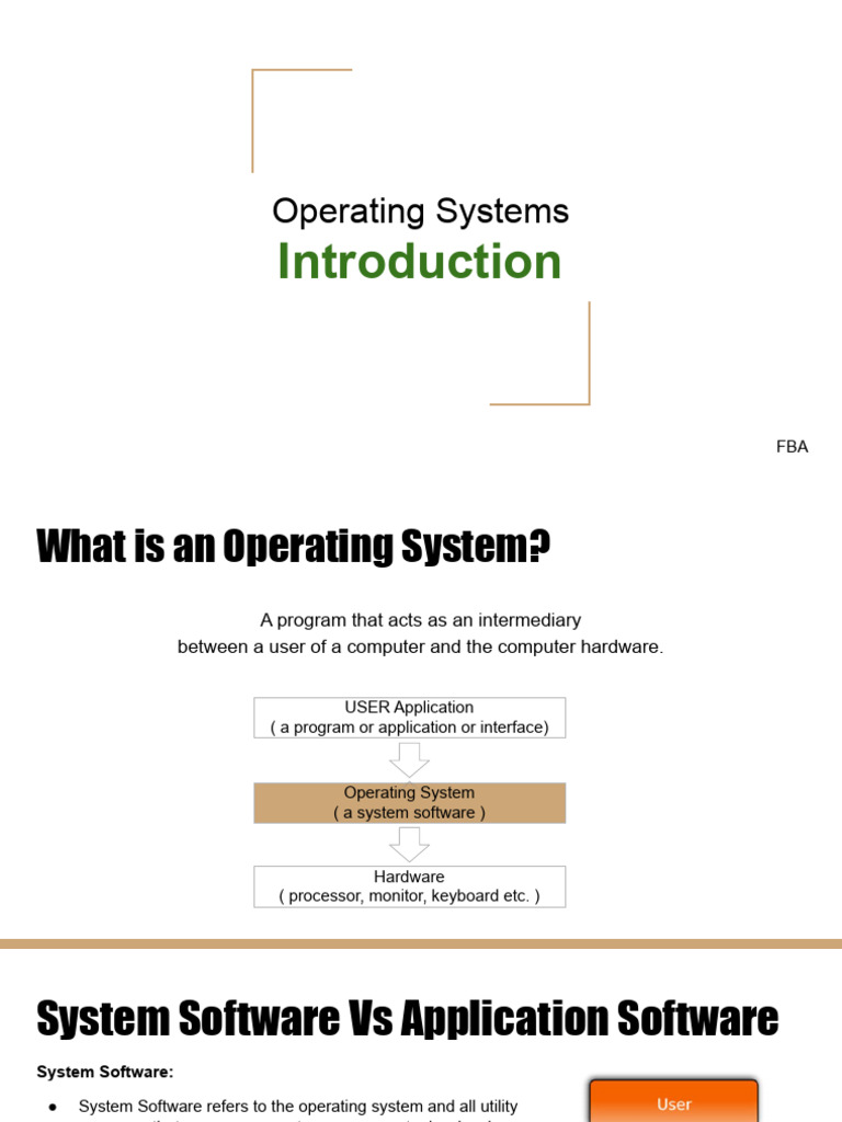 Operating Systems-1-Introduction | PDF | Operating System | Computer Data Storage