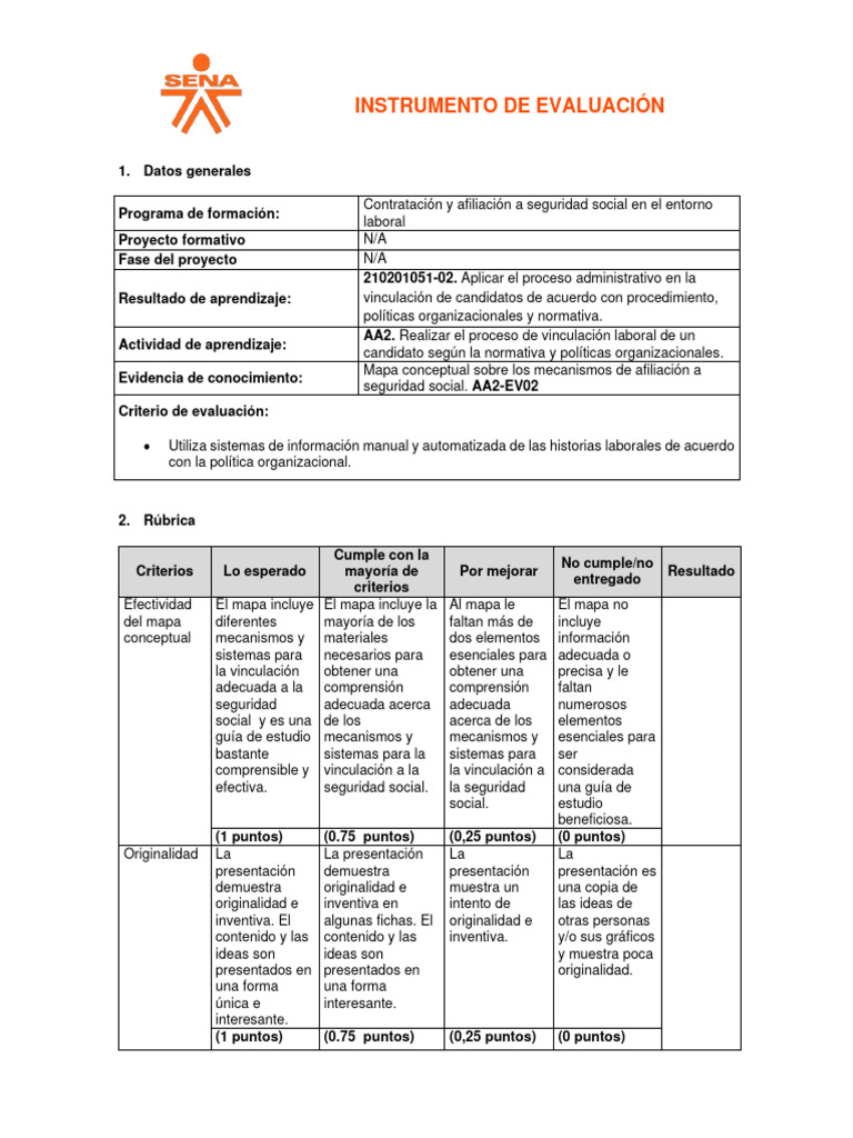 IE-AA2-EV02 | PDF | Evaluación | Aprendizaje