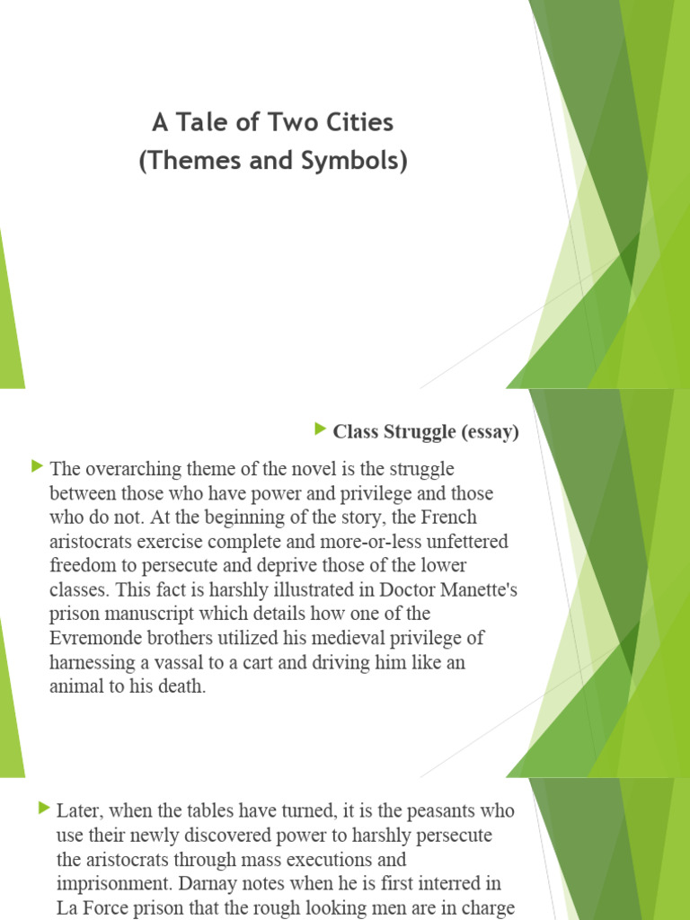 Tale of Two Cities Themes | PDF | A Tale Of Two Cities
