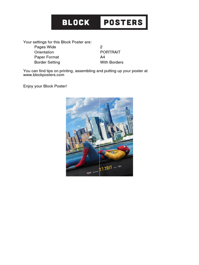 Create Your Block Poster Guide | PDF | Home & Garden