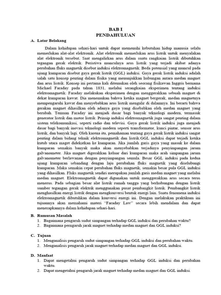 Pralab Bab 123 - B1 | PDF