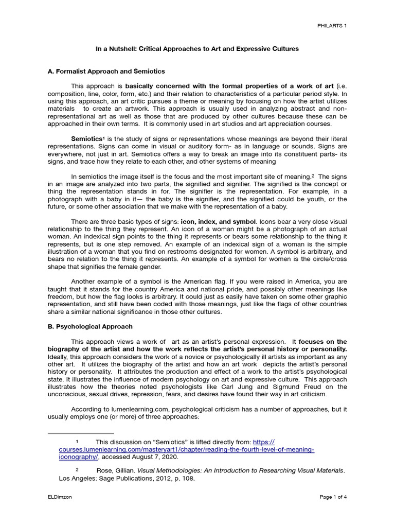 In A Nutshell | PDF | Representation (Arts) | Anthropology