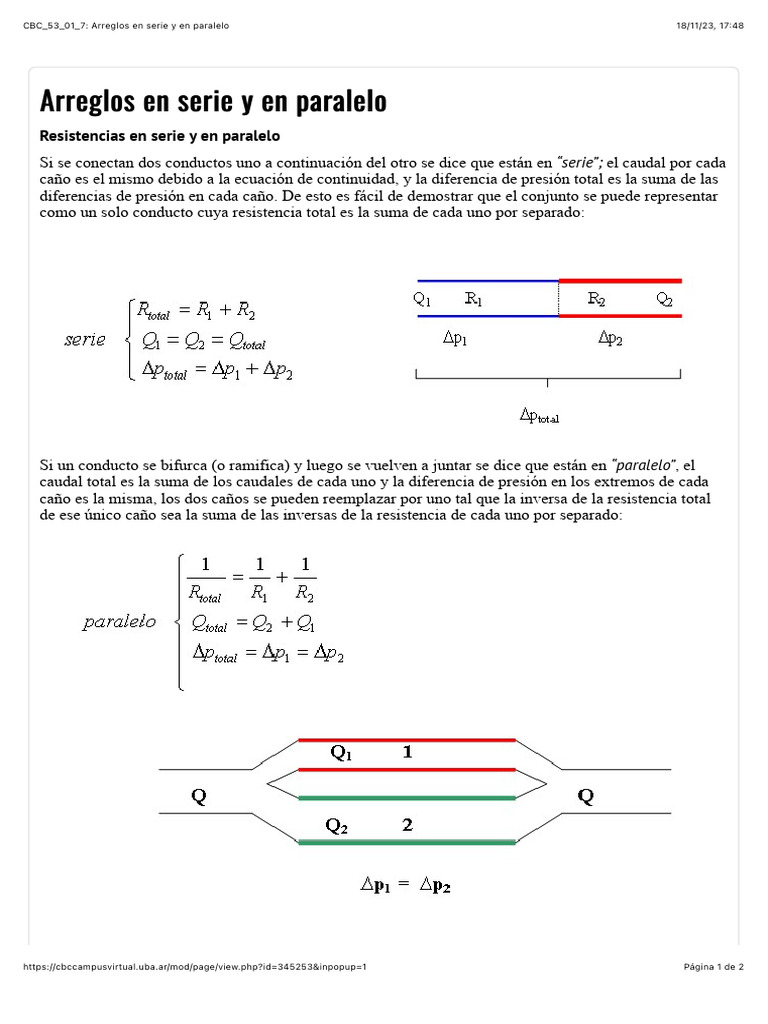 Apunte - Arreglos en Serie y en Paralelo | PDF