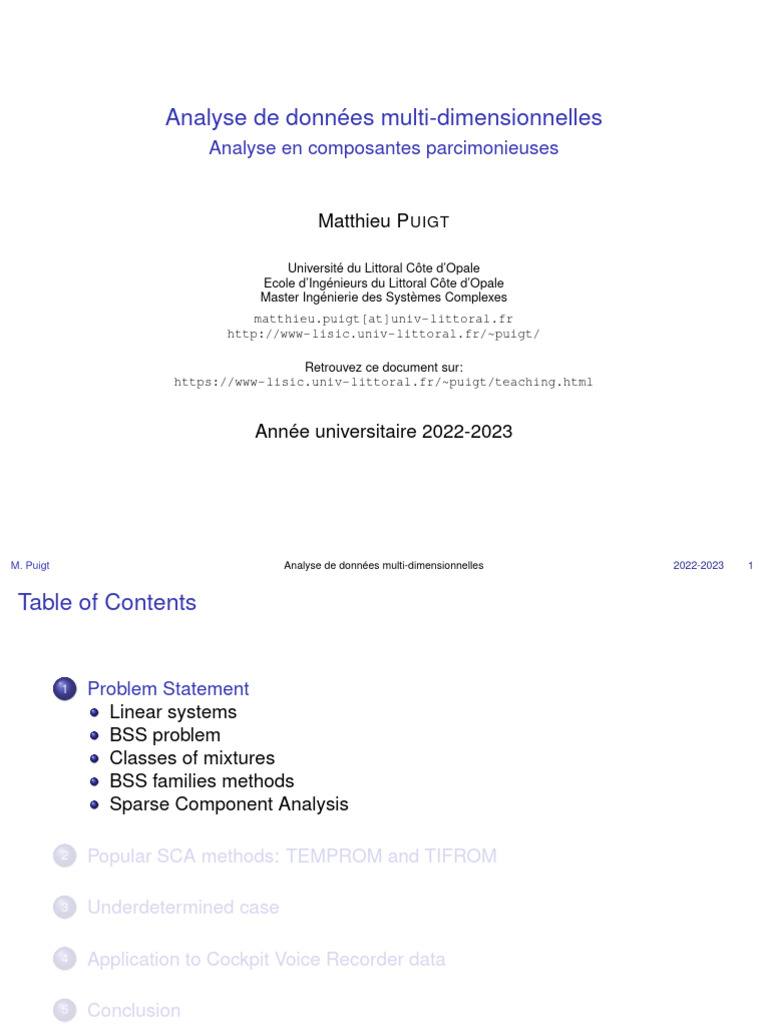 Cours m2 Misc Sca | PDF