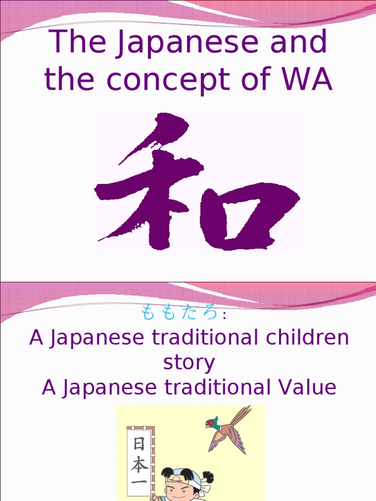 Understanding Wa: Harmony in Japanese Culture | PDF