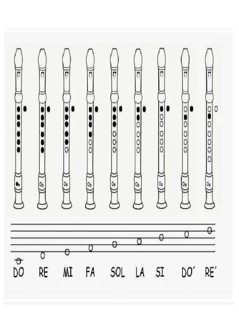 flauta posiciones | PDF