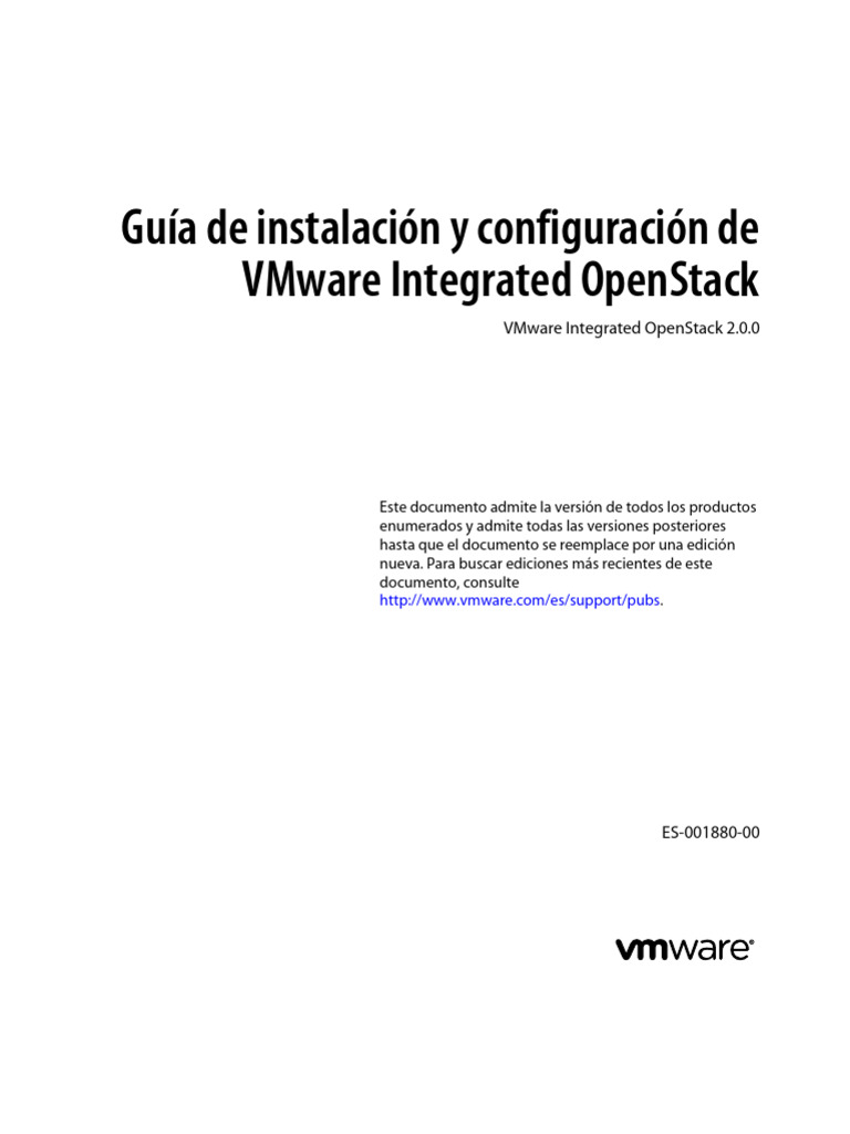 Instalacion Openstack Pdf Pila Abierta Grupo De Computadoras
