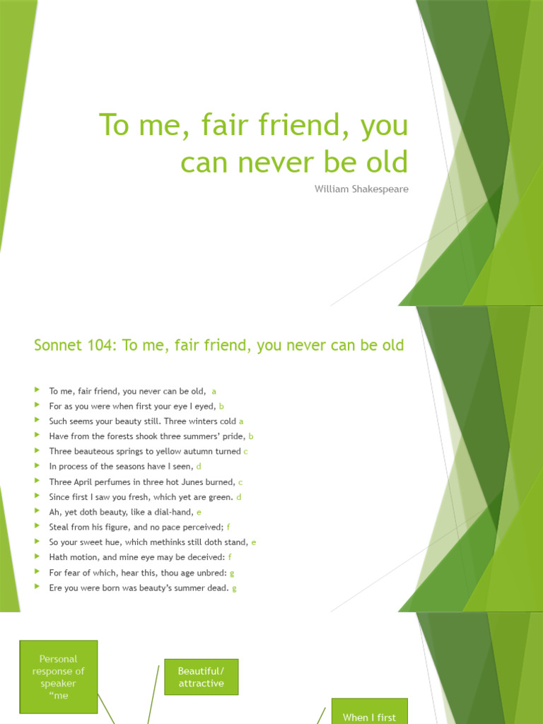 To Me, Fair Friend, You Can-1 | PDF