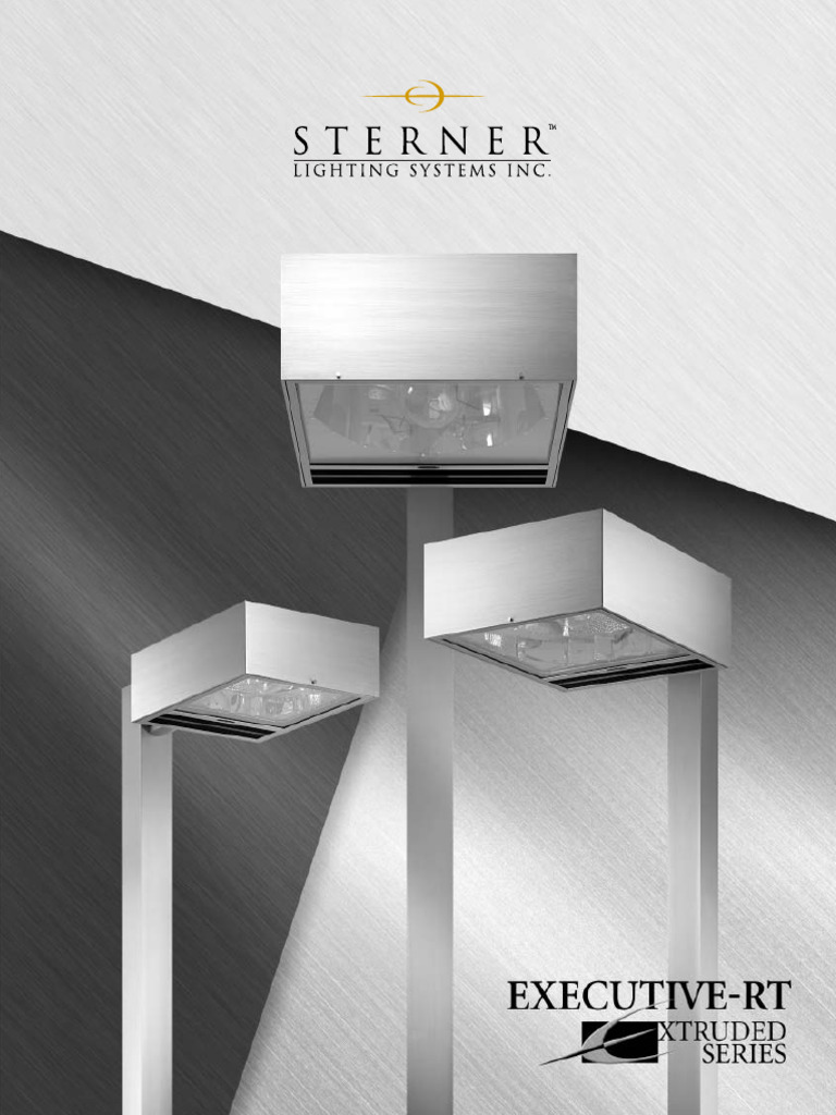 Sterner Executive-RT Lighting Series | PDF | Electrical Connector | Door