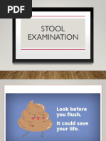 Stool Routine Examination Guidelines | PDF | Human Feces | Clinical ...