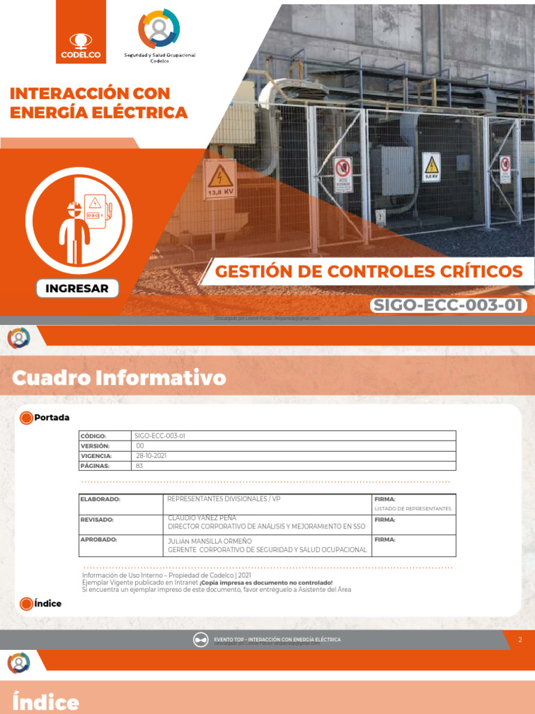 Sigo-Ecc-003-01 Interacción Con Energia Electrica | PDF