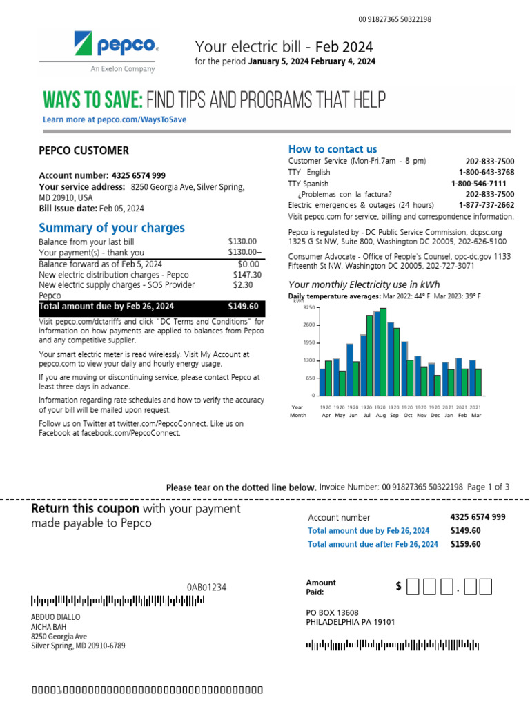 PEPCO | PDF | Debit Card | Economies