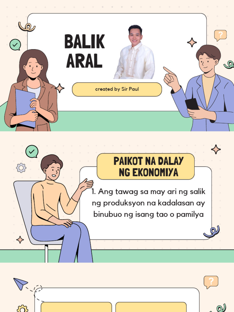 Balik Aral Module 1-4 | PDF