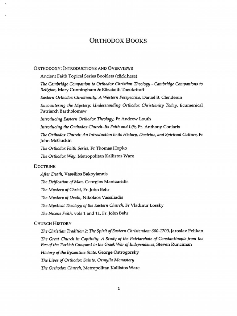 Day of Prayer 2021 Orthodox Books | PDF | Eastern Orthodoxy | Eastern ...